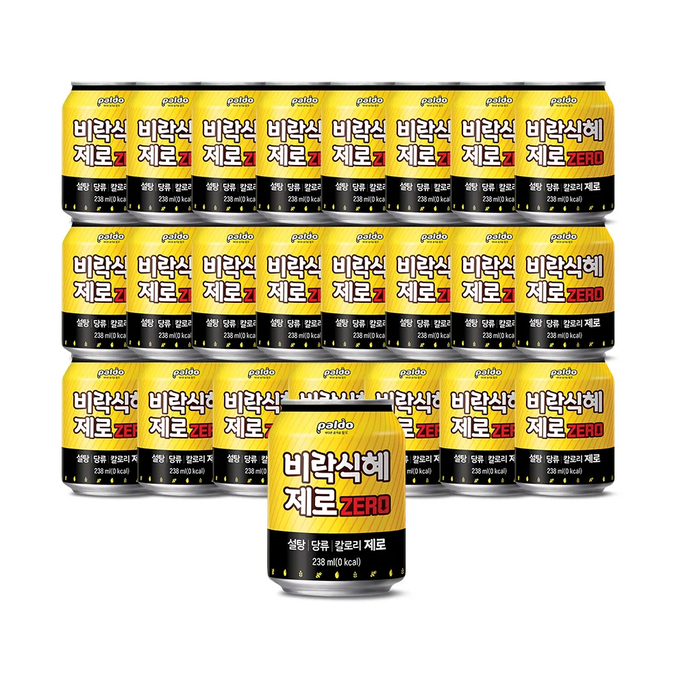 팔도 비락 제로 식혜캔 238ml x 24캔 | 지름알림